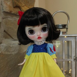 Blythe Snow White Doll Custom Blythe Doll Blythe Doll OOAK Blythe Doll ...