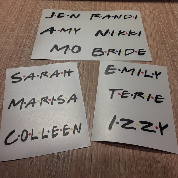 Friends Font - Etsy