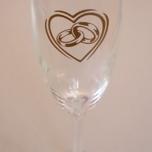 Set of 12 Wedding Glass Decals/ DIY Decal. Wedding Decals, Wedding ...
