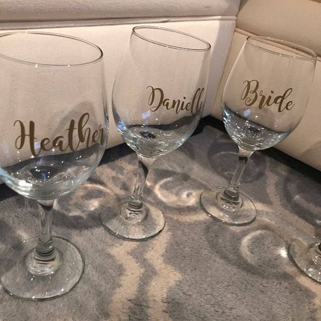 Custom Name Decal for Glass / DIY Decal. - Etsy