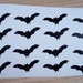 Bat Decal (set of 16) Glass Decals, Bat Stickers, Halloween Decor ...
