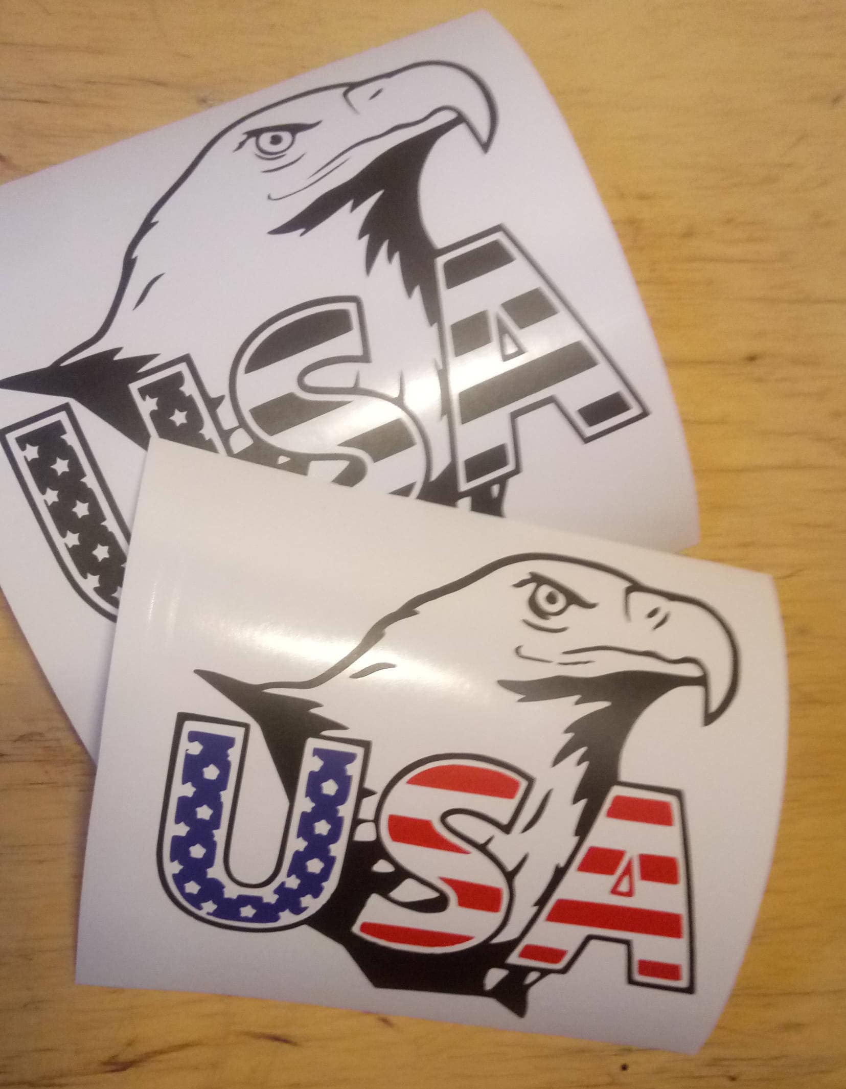 USA Eagle Flag vinyl decalsEagle USA Flag Decal for YETI | Etsy