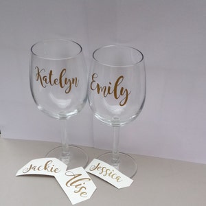 Custom Name Decal for Glass / DIY Decal. - Etsy