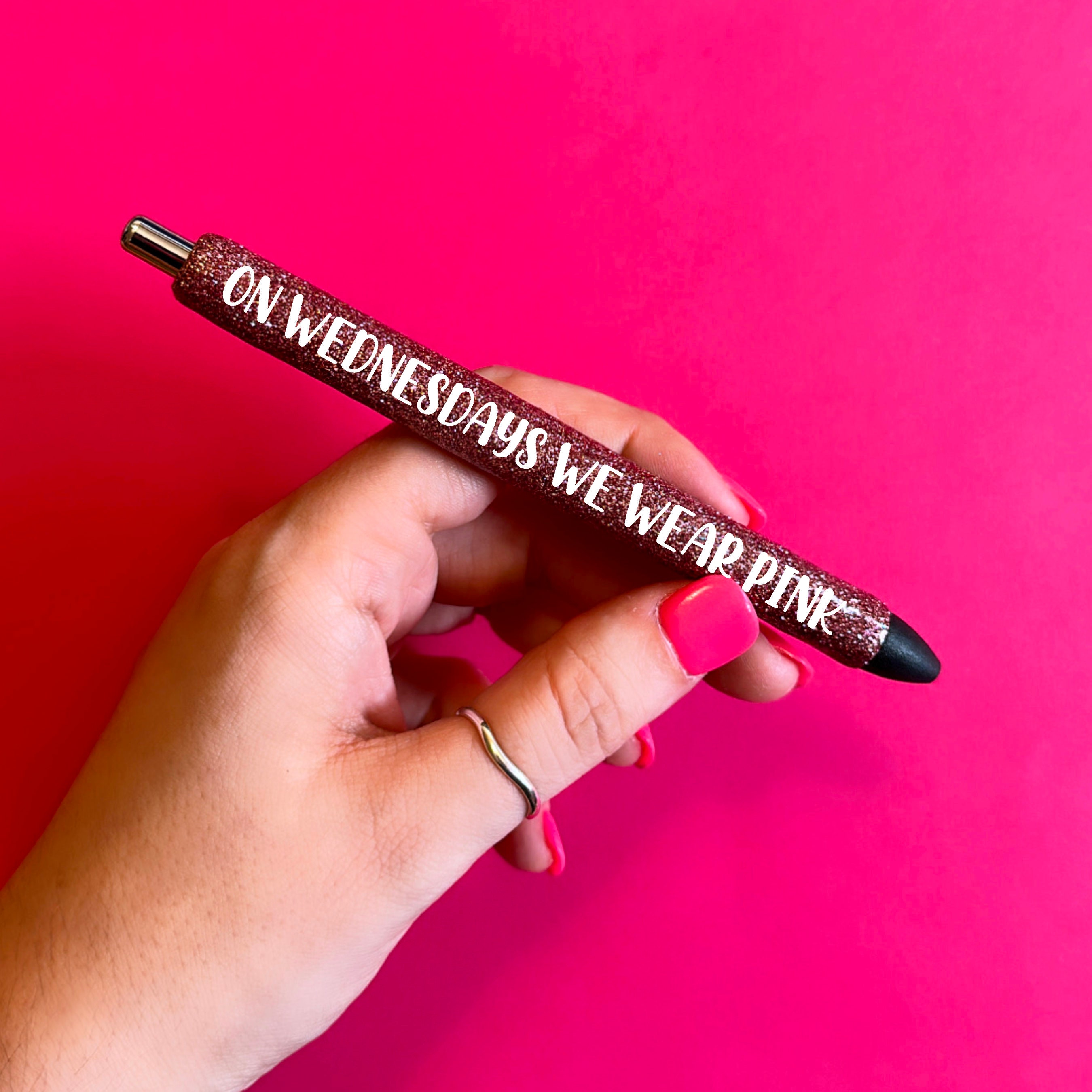 Mean Girls Pen / Mean Girls Inspired Glitter Pen / Mean Girls Quote ...