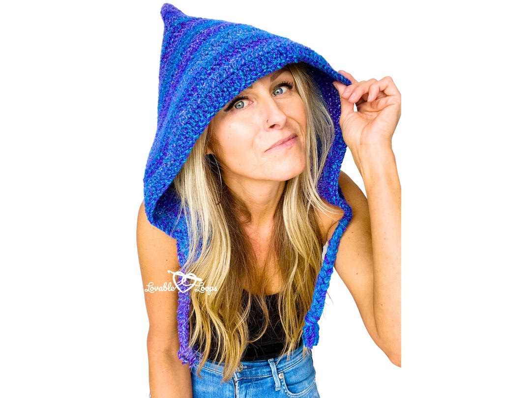 Crochet Hood Pattern • Hood Pattern • Crochet Halloween Pattern • Red