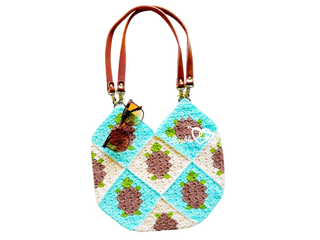Turtle Crochet Tote Bag Pattern • C2C Design (PDF Pattern) - Etsy