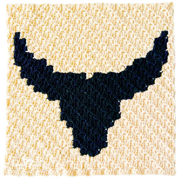 Crochet Longhorn - Etsy