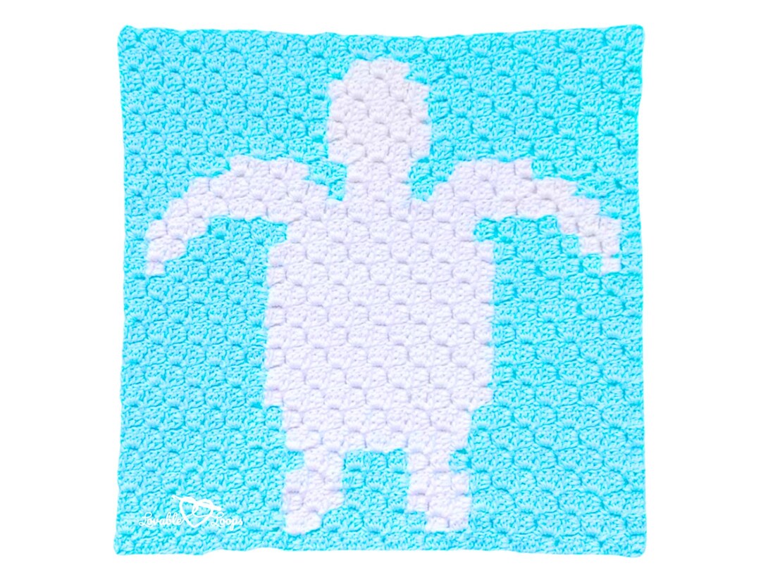 Sea Turtle Crochet Pattern C2c Crochet Pattern Crochet Turtle Pattern ...