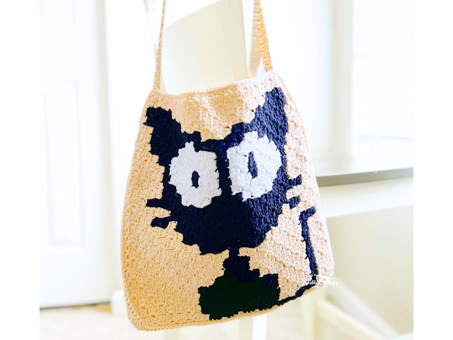 Crazy Cat Lady Crochet Bag Pattern • C2C Tote (digital Download) - Etsy