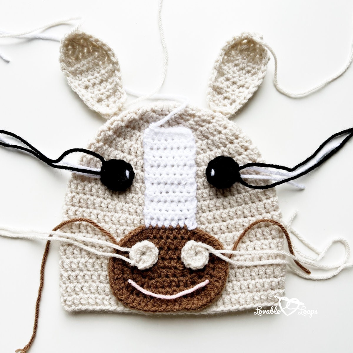 Horse Crochet Hat Pattern, Baby to Adult Sizes (digital Download) - Etsy