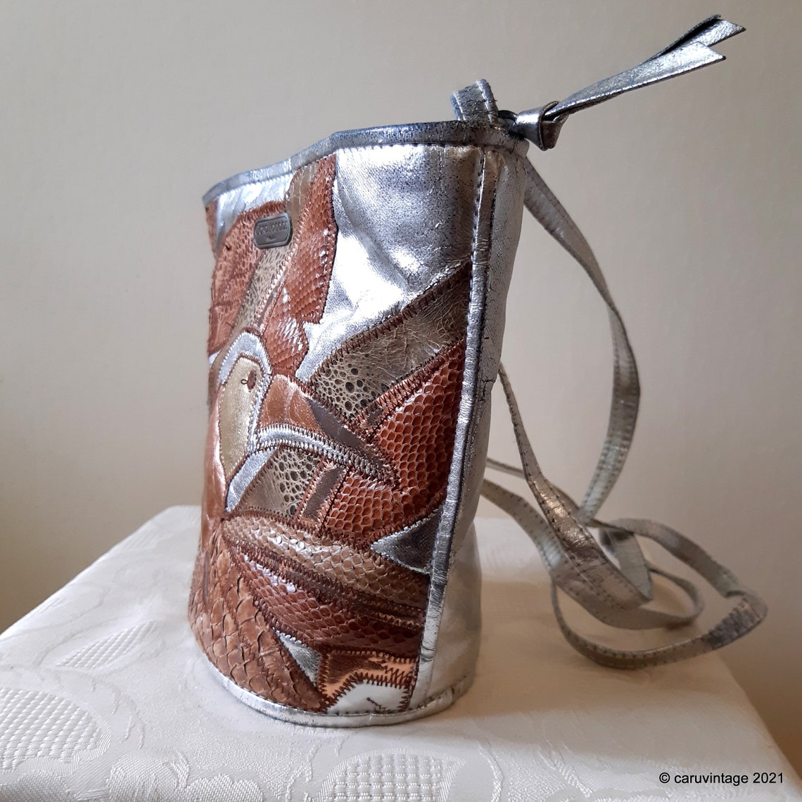 Cora Jacobs Heritage Collection Bird of Paradise Shoulder Bag - Etsy