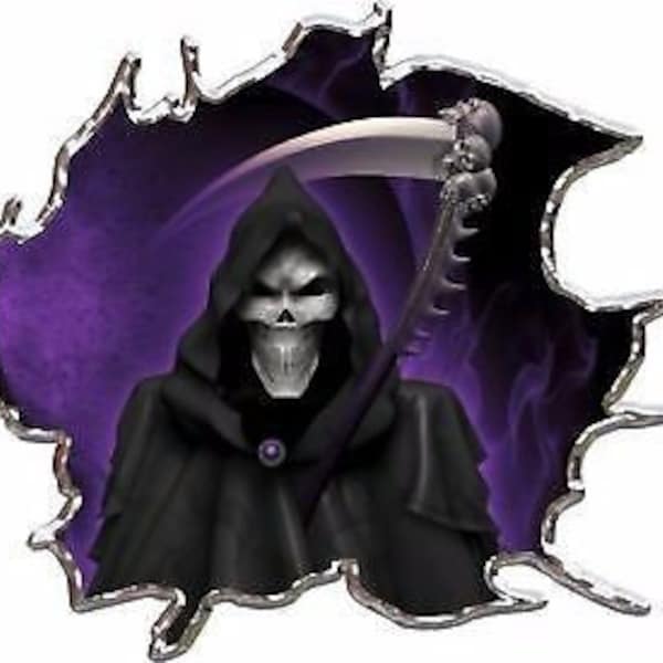 Golf Cart Decals Grim Reaper - Etsy