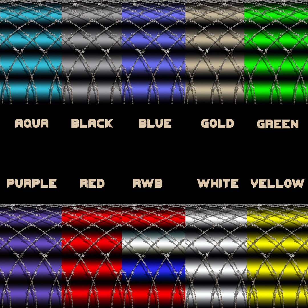 Barbed Wire DIY Vinyl Decal Sticker Craft Cutter Sheet - Etsy