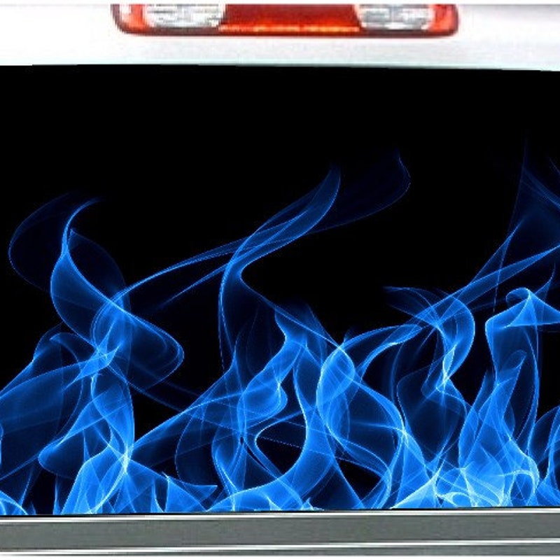 Removable Flames Decal - Etsy