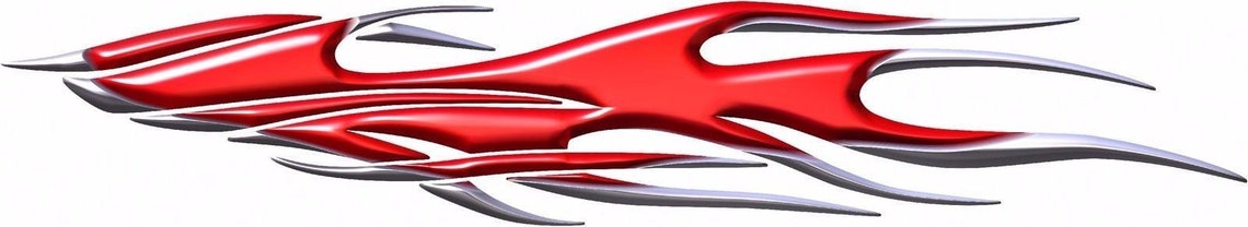 Racing Stripes B763 Motorcycle Dirt Bike Go Kart Race Car Golf | Etsy