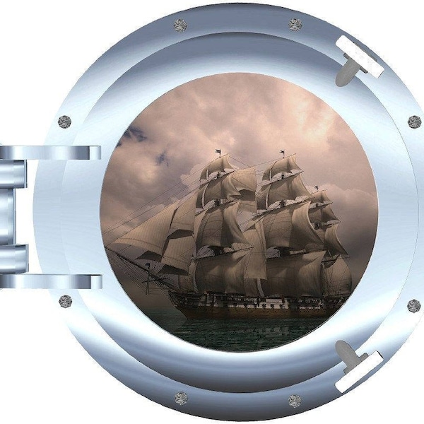 Porthole Wall Decal - Etsy
