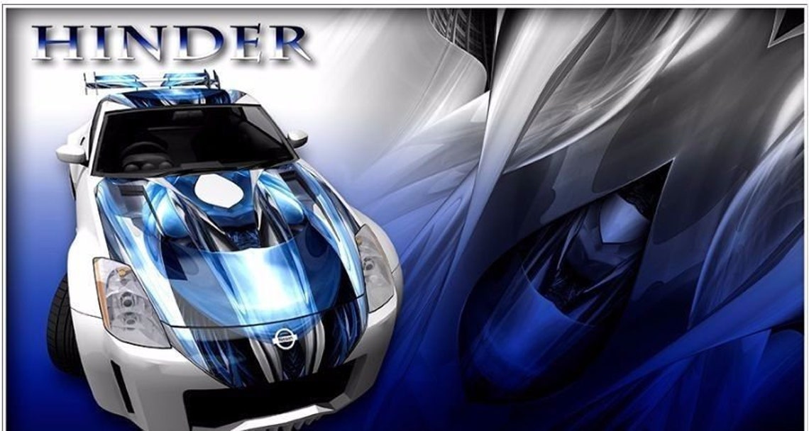 Hinder Go Kart Race Car Truck Semi Hood Wrap Vinyl Graphic - Etsy