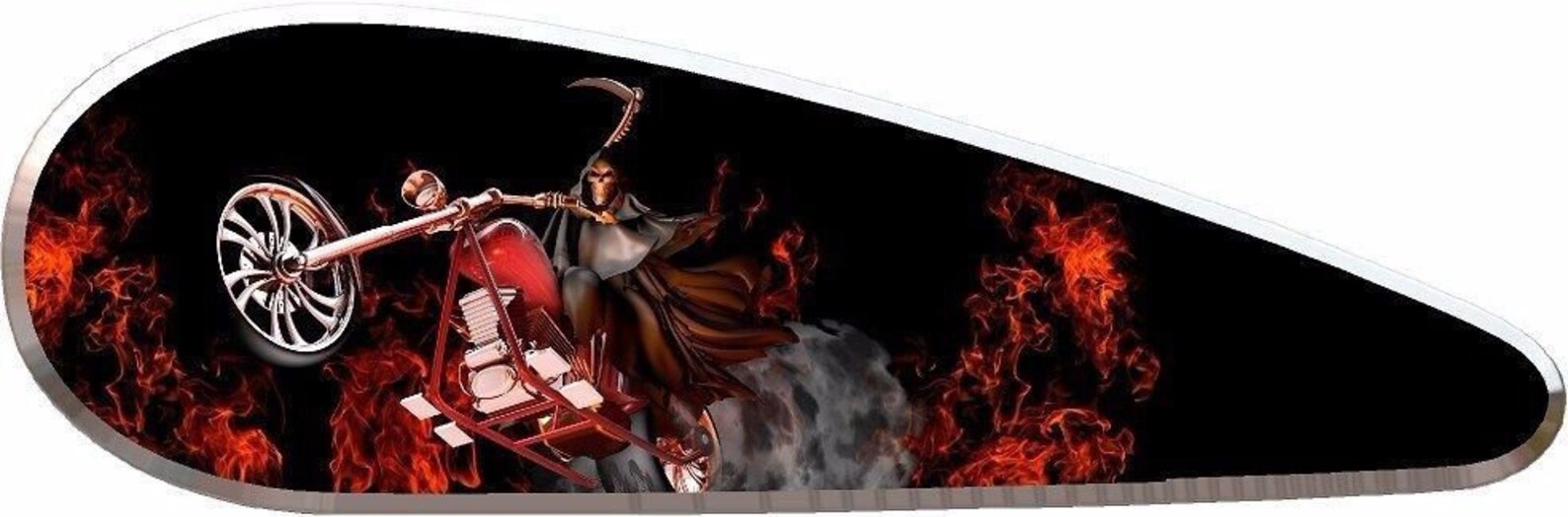 Ghost Rider Motorcyle Dirt Bike Vinyl Graphic Decal Sticker - Etsy