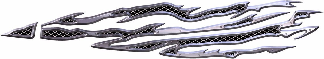 Racing Stripes B891 Motorcycle Dirt Bike Go Kart Race Car Golf - Etsy