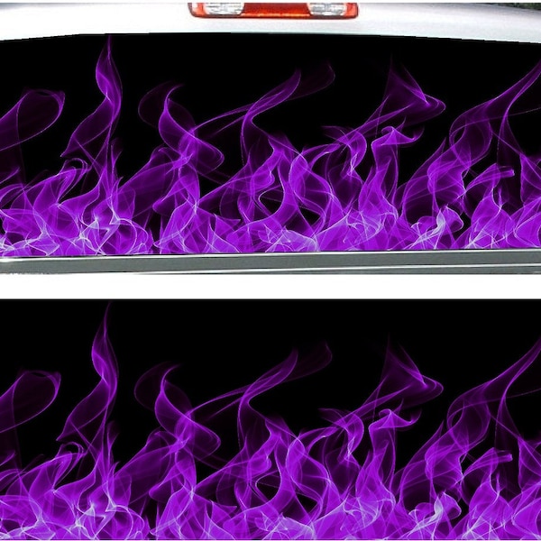 Purple Rear Window Decal - Etsy
