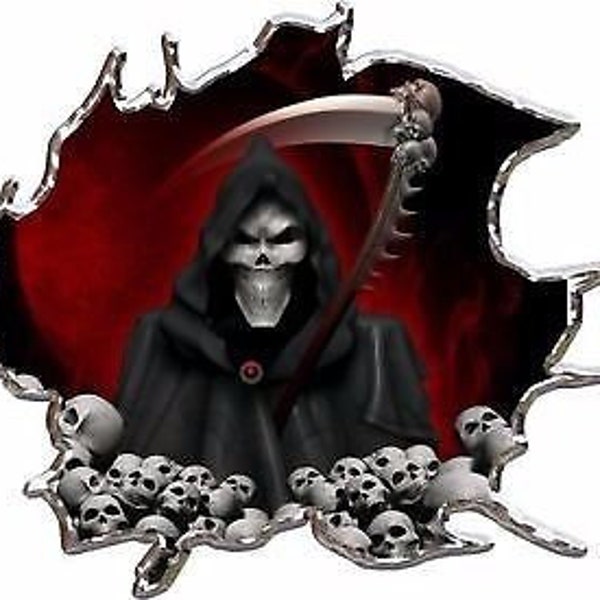 Golf Cart Decals Grim Reaper - Etsy