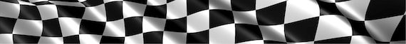 Checkered Racing Flag Bug Shield Vinyl Graphic Decal Wrap | Etsy