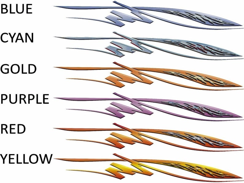 Racing Stripes R8 Motorcycle Dirt Bike Go Kart Race Car Golf - Etsy