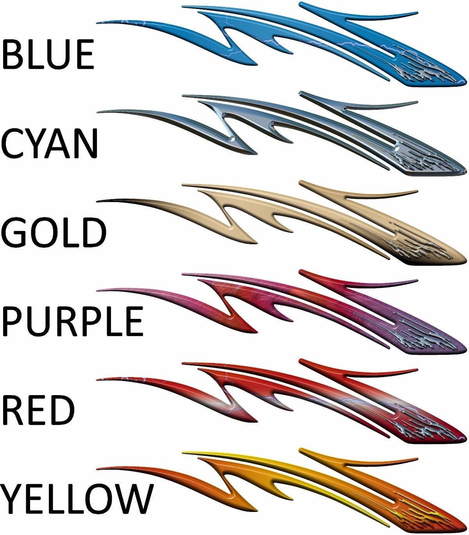 Racing stripes R12 motorcycle dirt bike go kart race car golf | Etsy