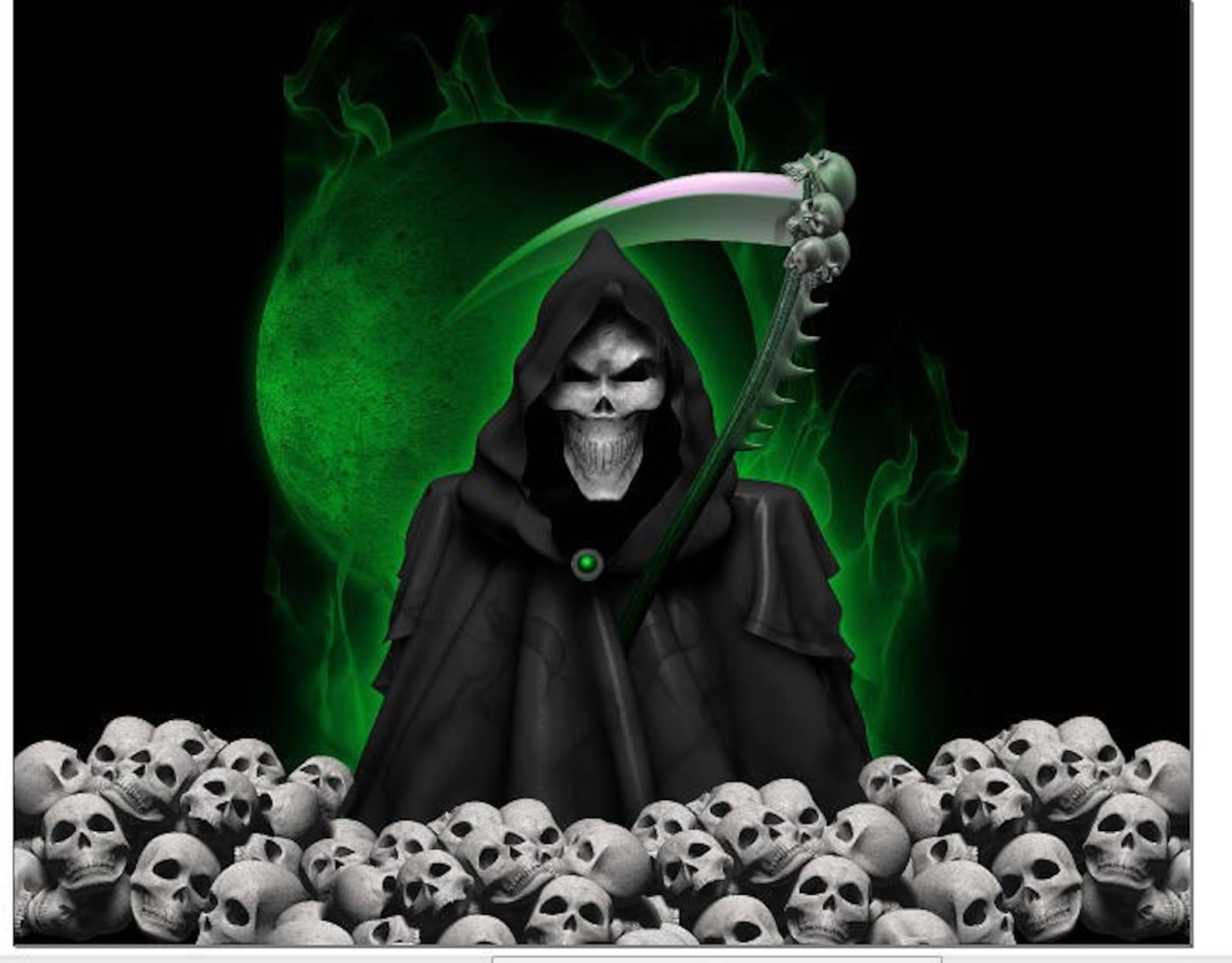 Grim Reaper Skulls Hood Wrap Wraps Sticker Vinyl Graphic Decal - Etsy