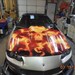Gray Skull Flame Fire Hood Wrap Wraps Sticker Vinyl Decal Graphic - Etsy