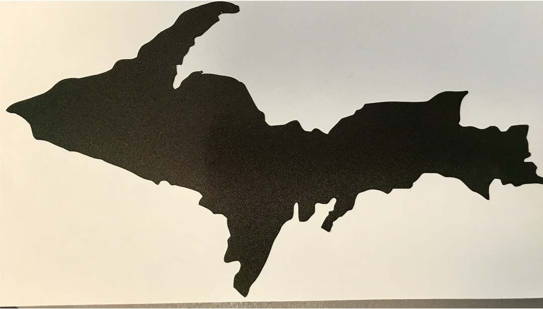 Michigan U.P. Upper Peninsula Vinyl Graphic Decal Sticker Hart Had Tool ...