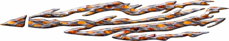 Racing Stripes B891 Motorcycle Dirt Bike Go Kart Race Car Golf - Etsy