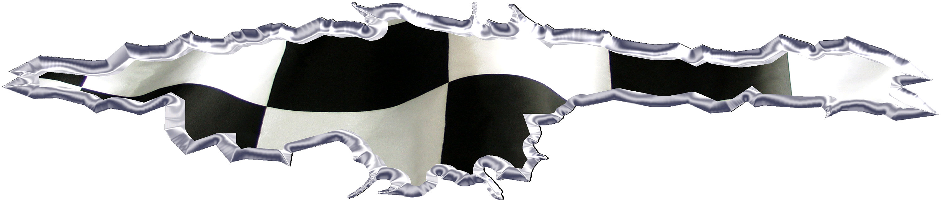 Checkered Flag Rip Style 2 Motorcycle Dirt Bike Go Kart Race Car Golf ...