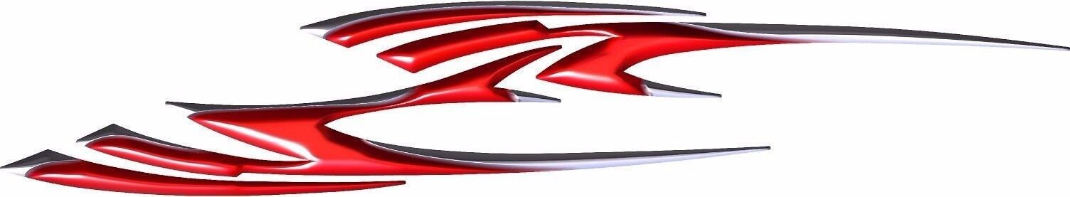 Racing Stripes B1279 Motorcycle Dirt Bike Go Kart Race Car | Etsy