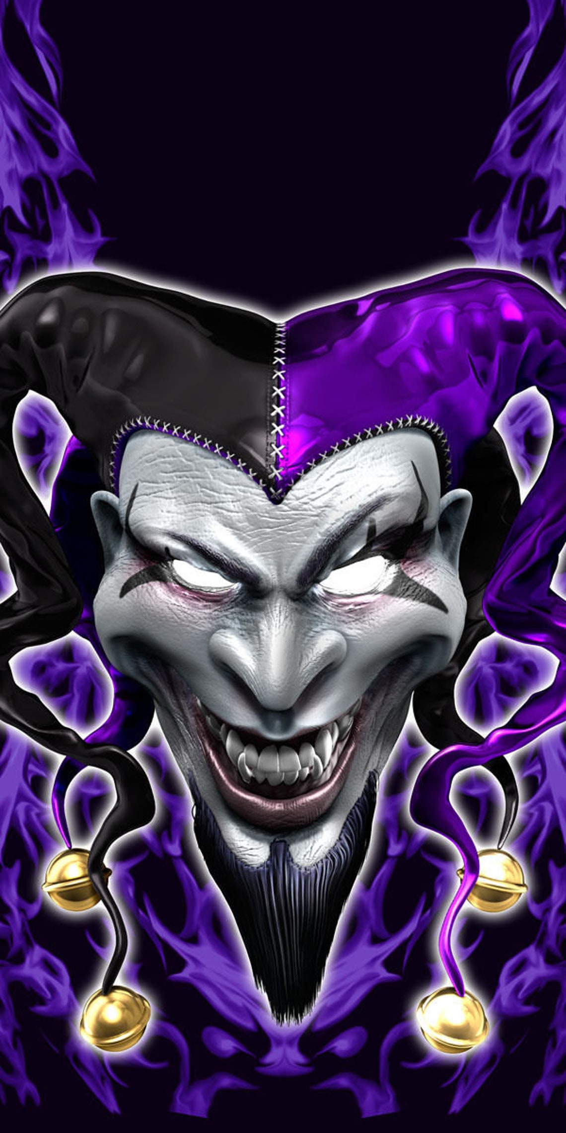 Evil Clown Jester Cornhole Board Game Decal Wraps - Etsy