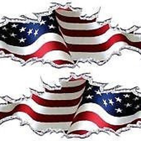 American Flag Decal for Golf Cart - Etsy