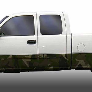 Trucker Camouflage Rocker Panel Stripes Vinyl Graphic Decal - Etsy