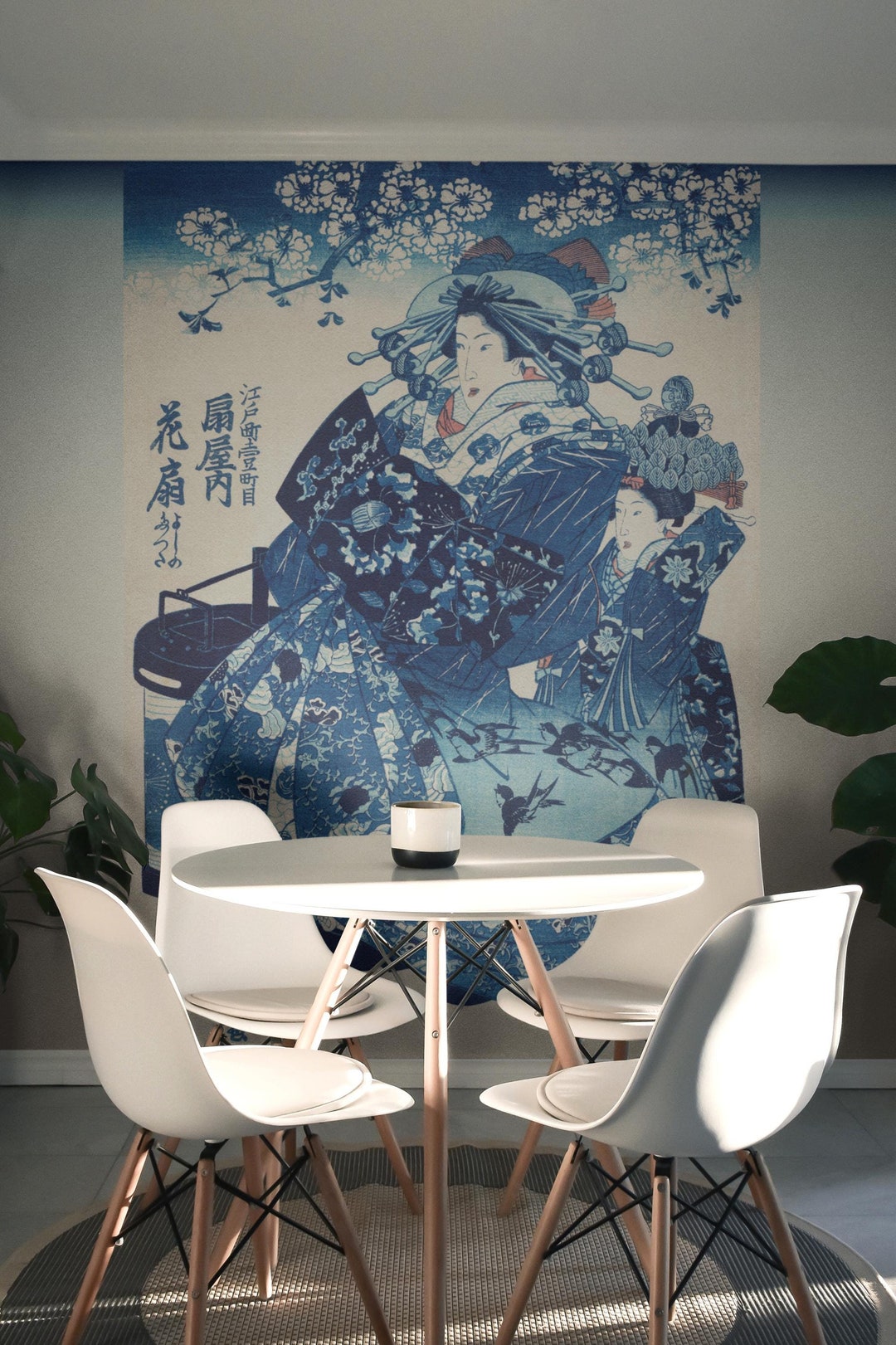 Traditional Japanese Art Wallpaper - Ukiyo-e Mural for Elegant ...