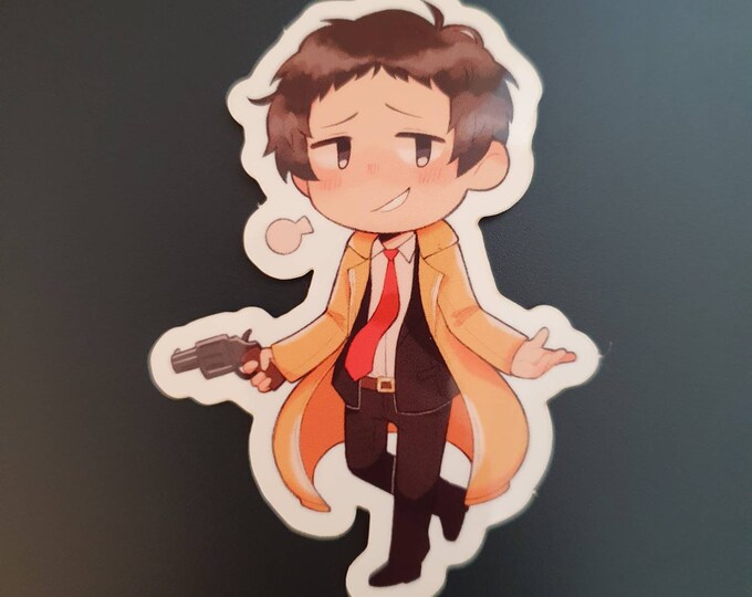 Adachi Tohru Glossy Vinyl Sticker - Etsy