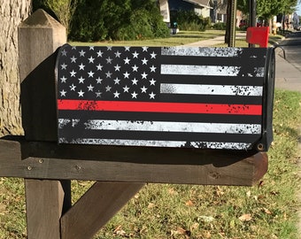 Firefighter Mailbox - Etsy
