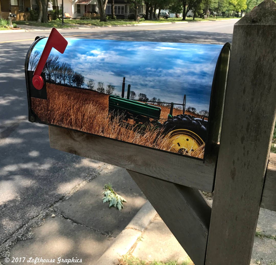 Kansas Farmer! Mailbox Cover, Mailbox Wrap. - Etsy