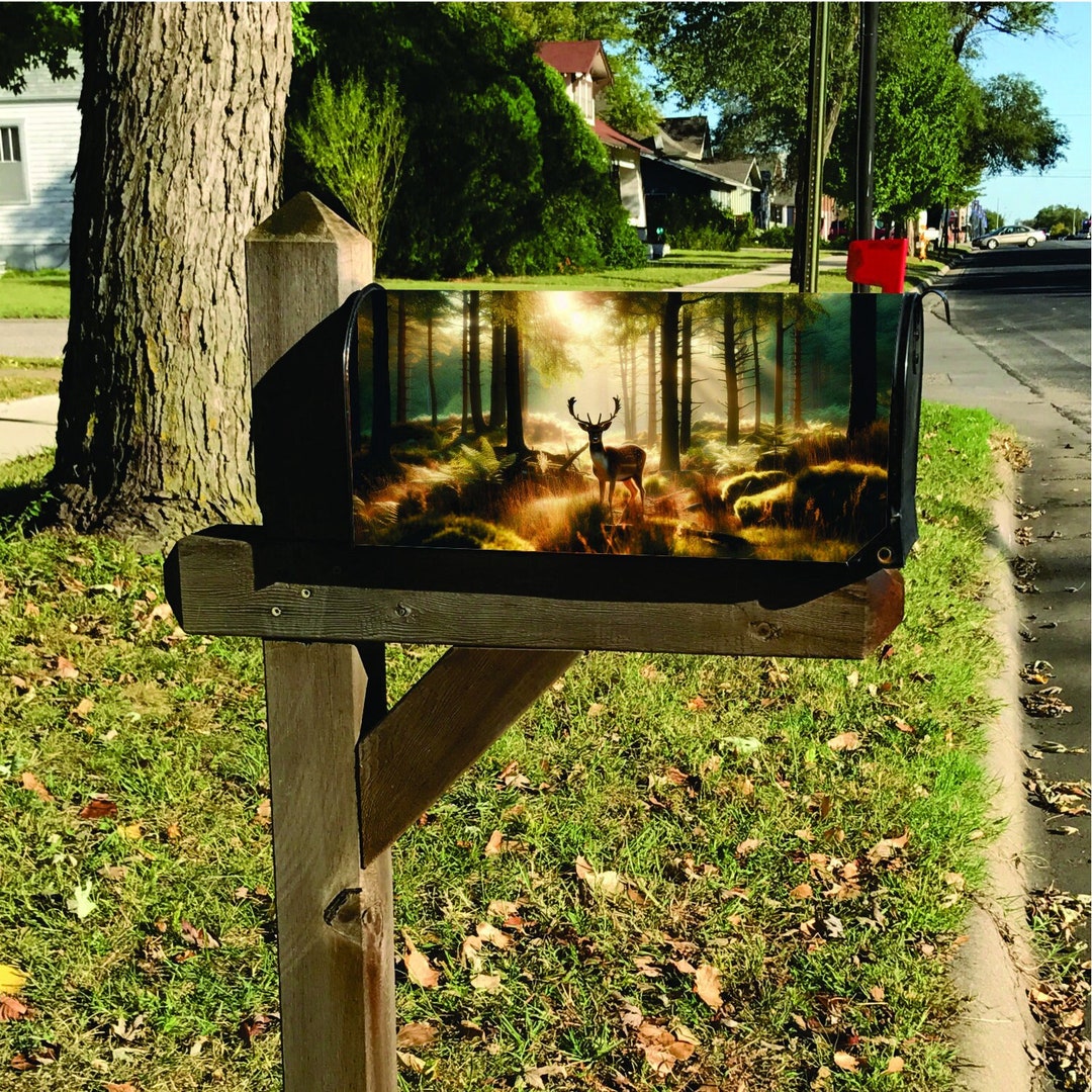 Big Buck Mailbox Wrap, Mailbox Cover - Etsy