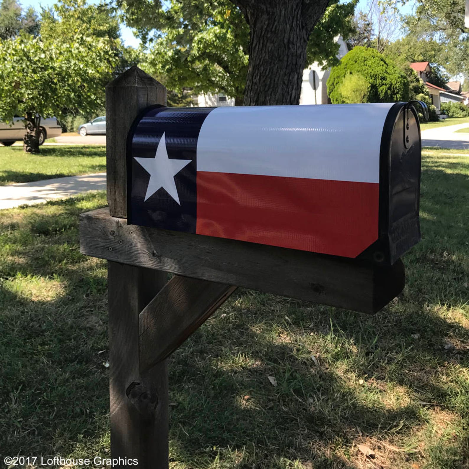 Texas Flag Mailbox Wrap Mailbox Cover - Etsy