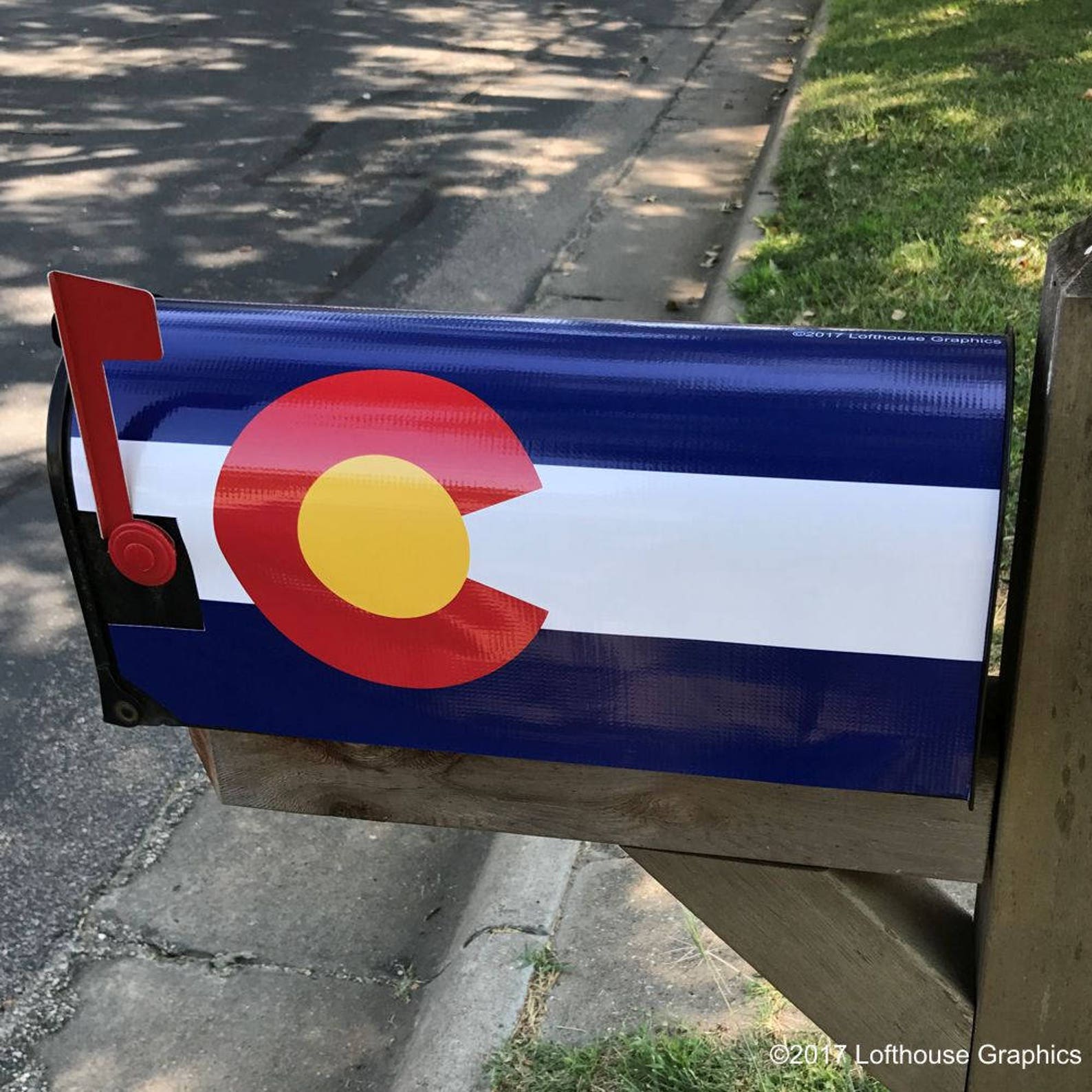 Colorado Flag! Mailbox Cover, Mailbox Wrap - Etsy