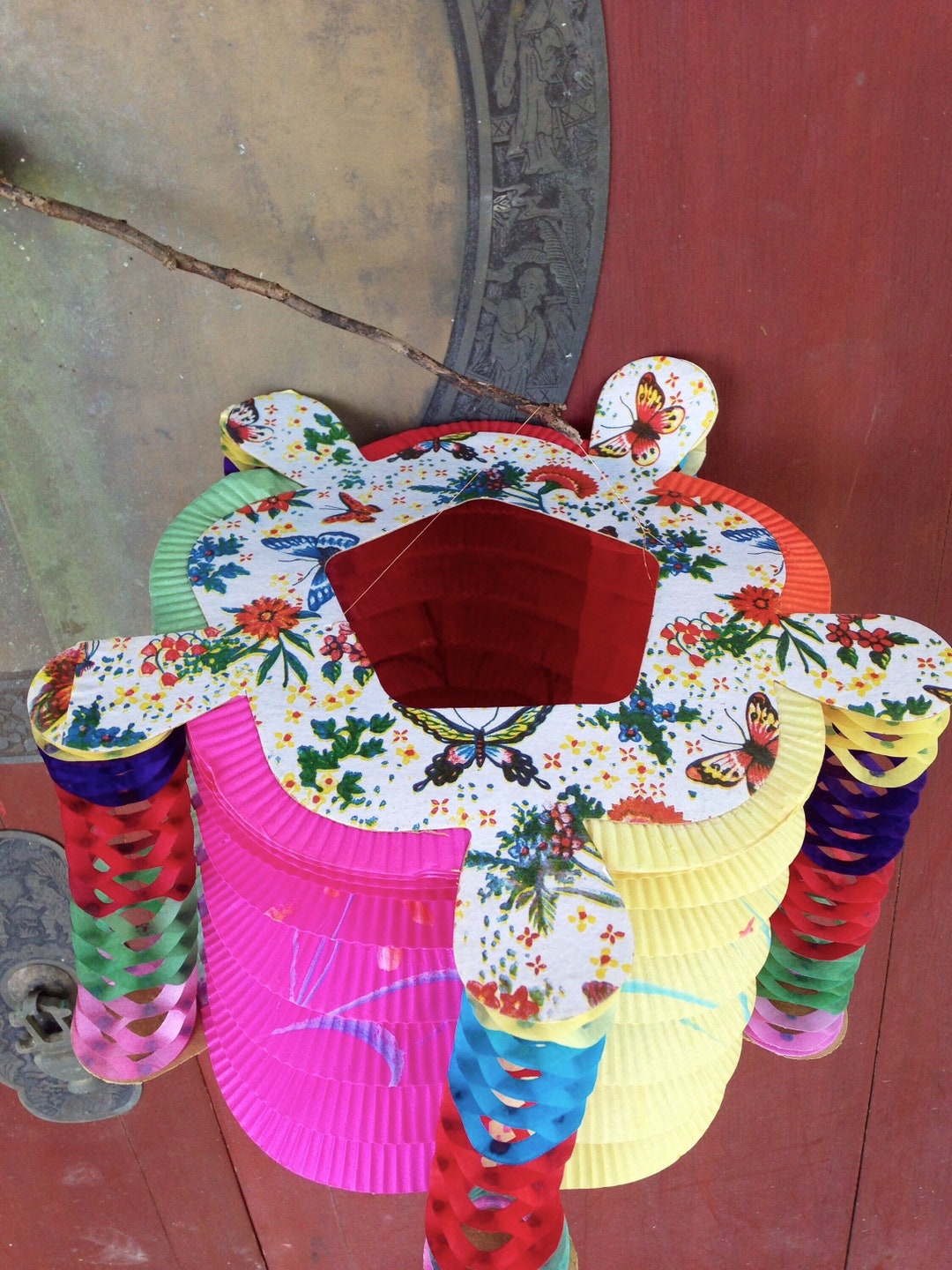 Traditional Hand Painted Vintage Chinese Paper Lanterns - Large Size - Etsy