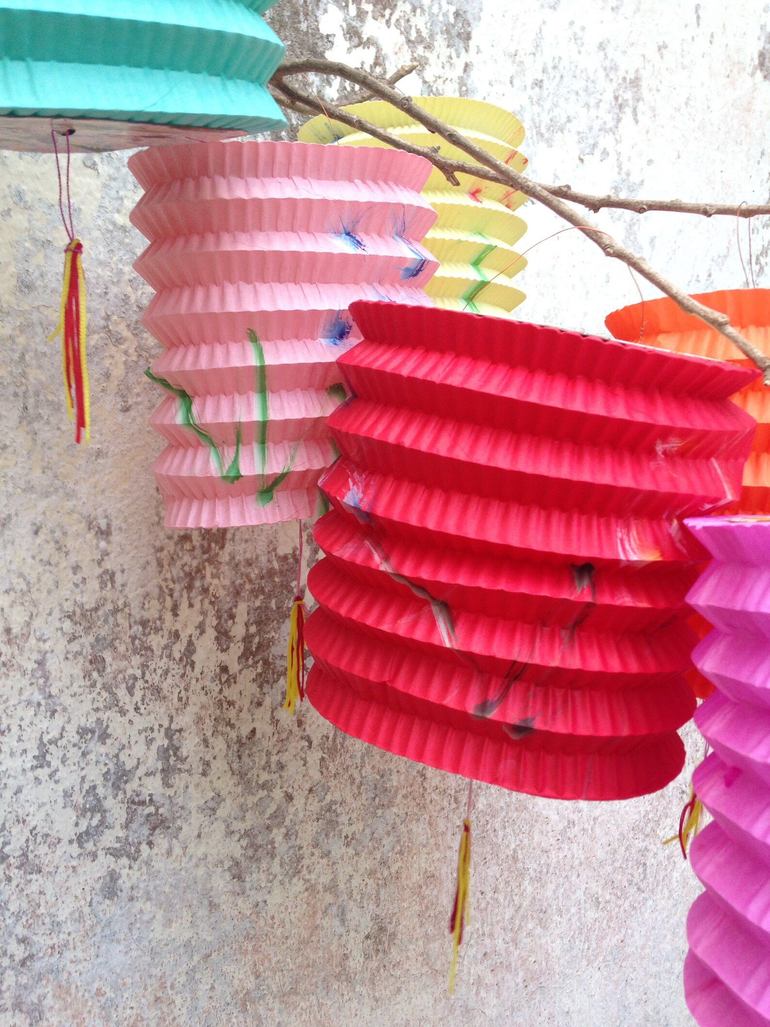 Traditional Hand Painted Vintage Style Chinese Paper Lanterns - Etsy UK
