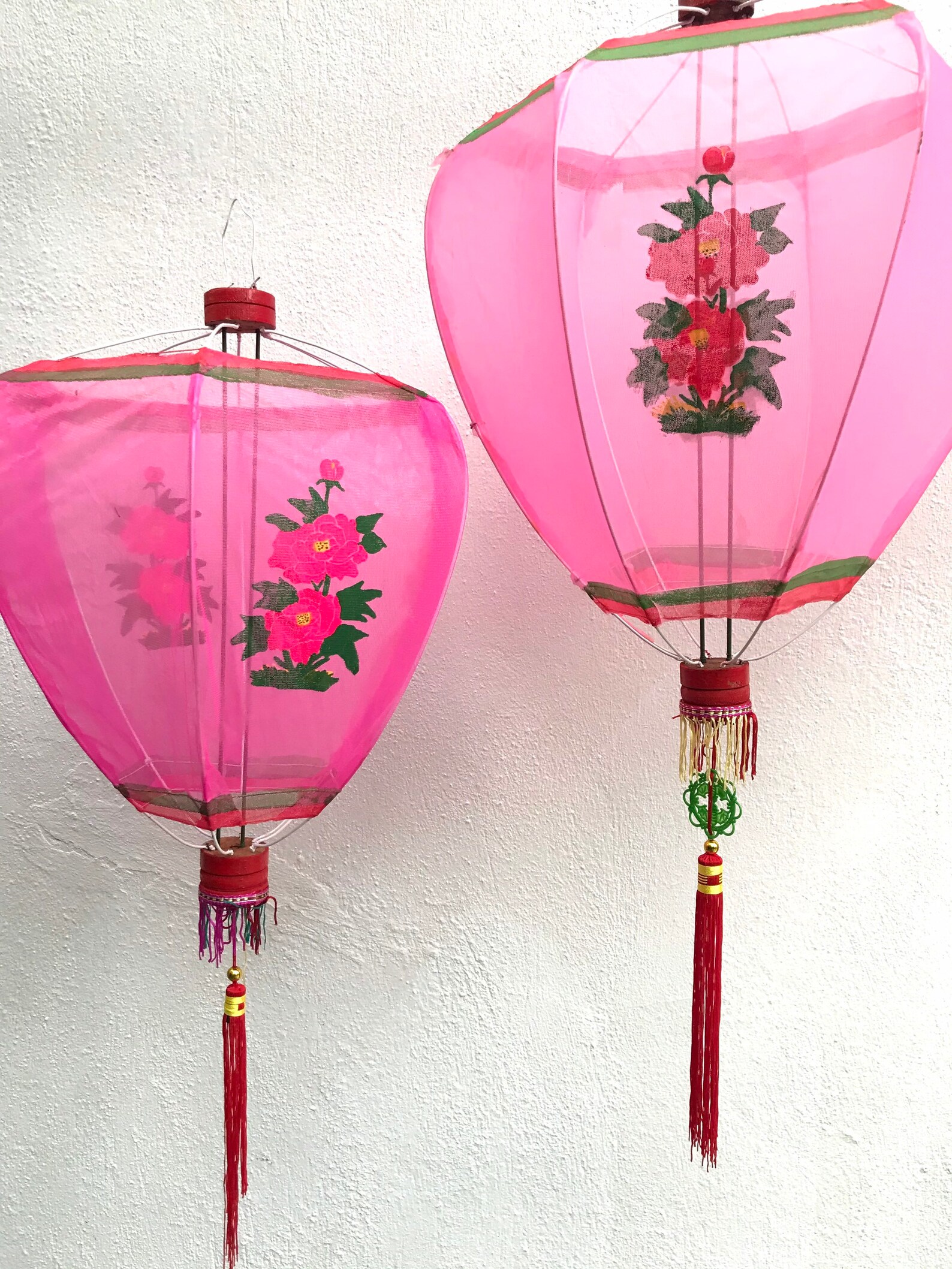 16 18 & 20 Fabric Chinese Lantern Asian Lantern Retro - Etsy