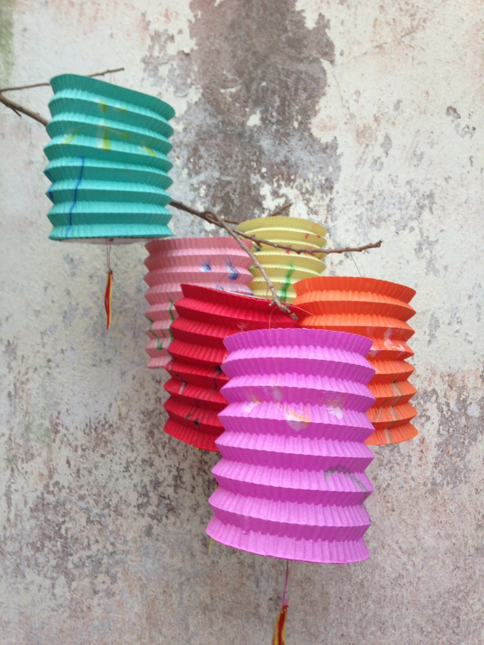 Traditional Hand Painted Vintage Style Chinese Paper Lanterns - Etsy UK