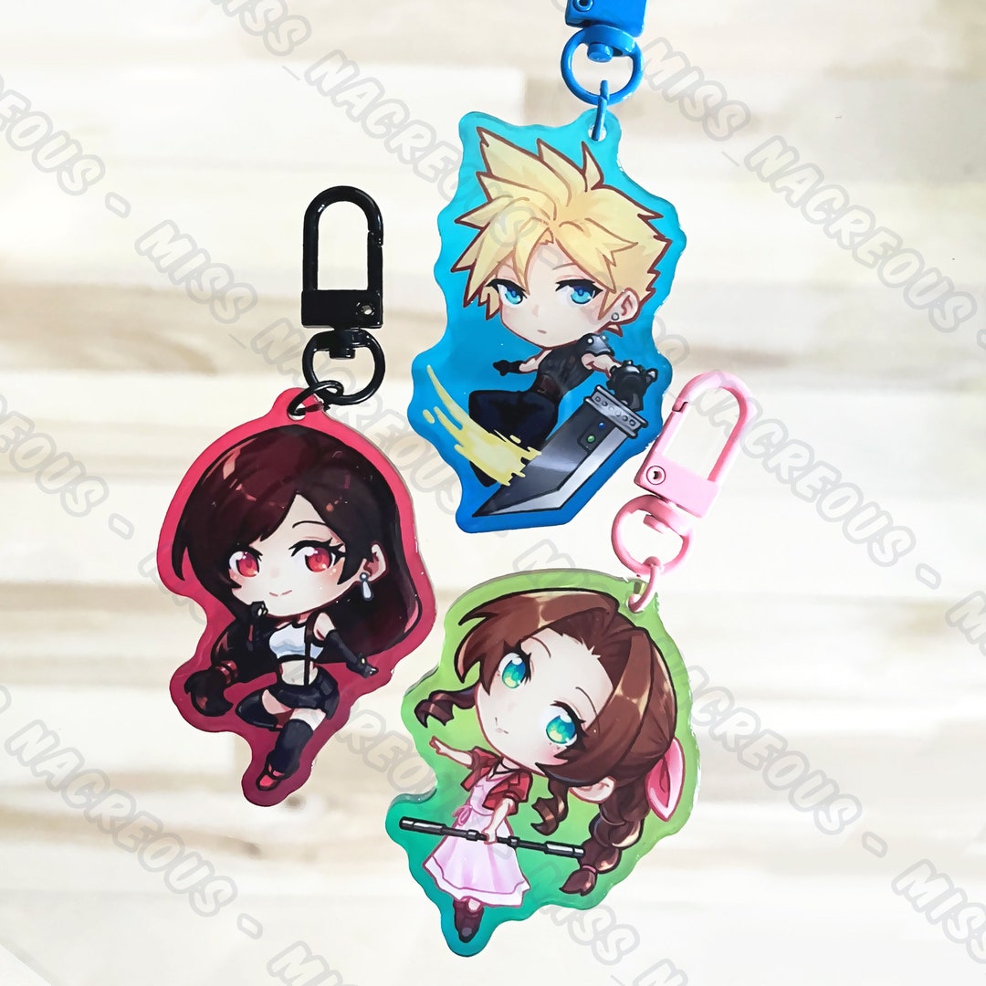 Final Fantasy 7 Rebirth Keychains - Etsy