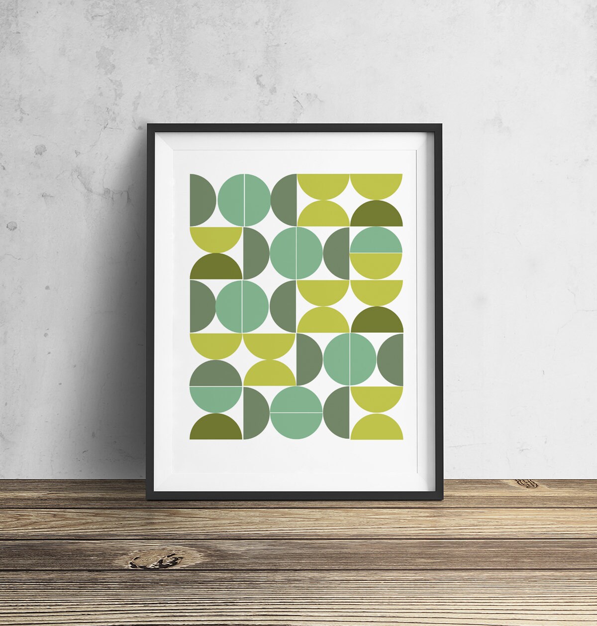 Mid Century Circles INSTANT DOWNLOAD Mid-century Modern, Downloadable ...